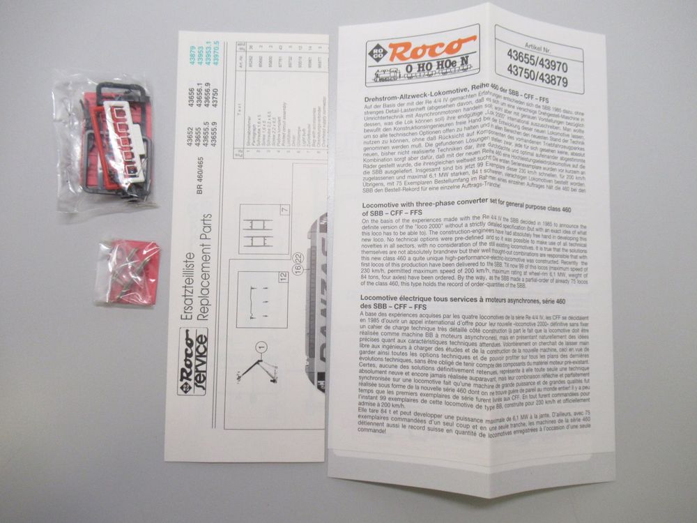 Roco 43652 E-Lok Re 460 SBB DC Digital H0 (Gebraucht) in Basel für CHF ...