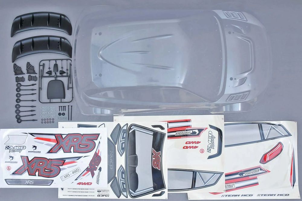 MCD Racing XR-5 Rally 1/5 RC - Karosserie und Überrollkäfig (Neu und ...
