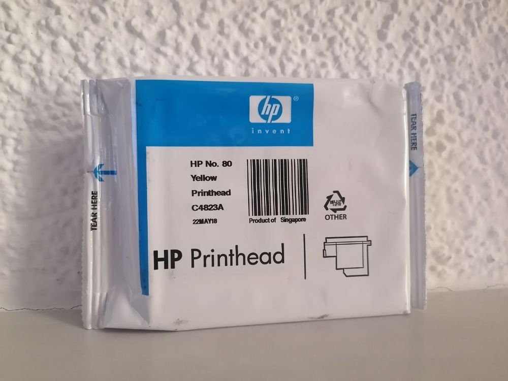 HP 80 Druckkopf C4823A yellow (Neu (gemäss Beschreibung)) in Steinmaur ...