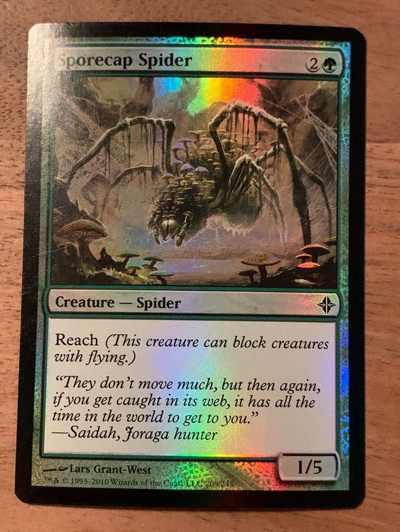 Sporecap Spider Foil | Kaufen auf Ricardo