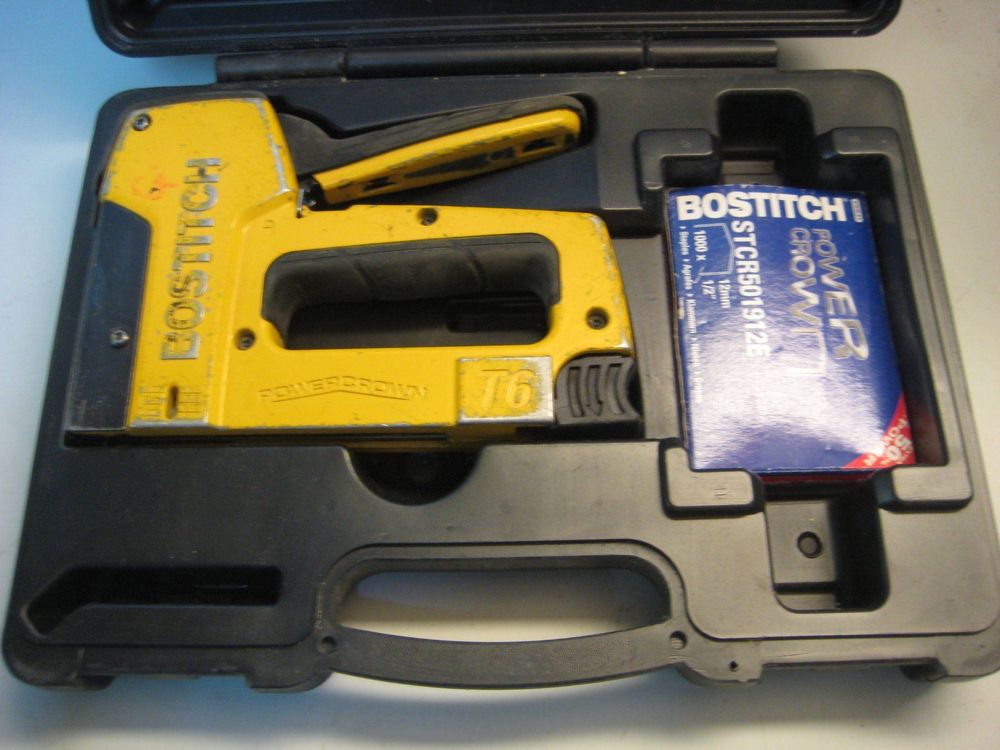 Bostitch Power Tacker T6 Dampfsperrfolie (Neu (gemäss Beschreibung)) in ...