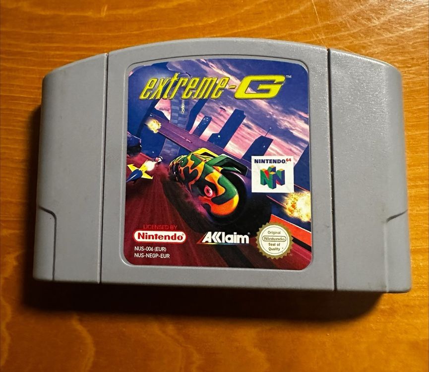 Extreme-G N64 Nintendo 64 Original EUR | Kaufen auf Ricardo