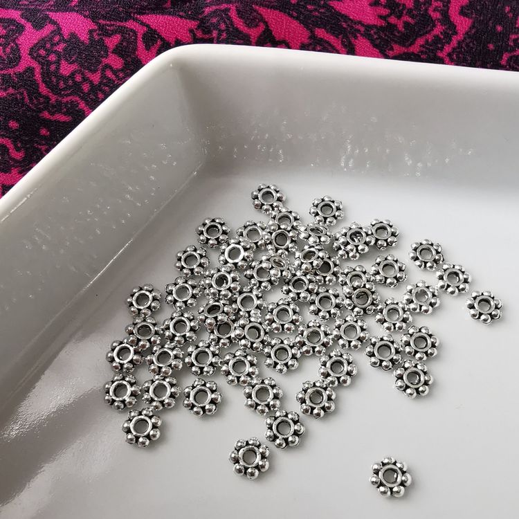 Metallperlen Spacer Rondellen | Kaufen auf Ricardo