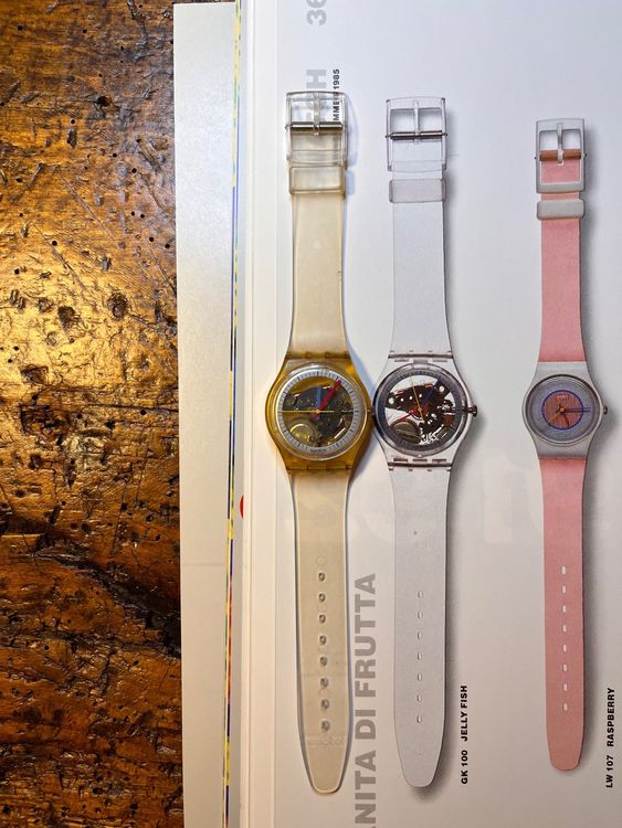 Swatch Jelly Fish GK 124 1990 (Gebraucht) in Ascona für CHF 29 – mit ...