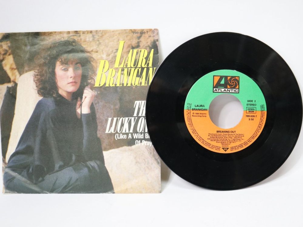Vinyl Single Laura Branigan The Lucky One für Jukebox (Gebraucht) in ...