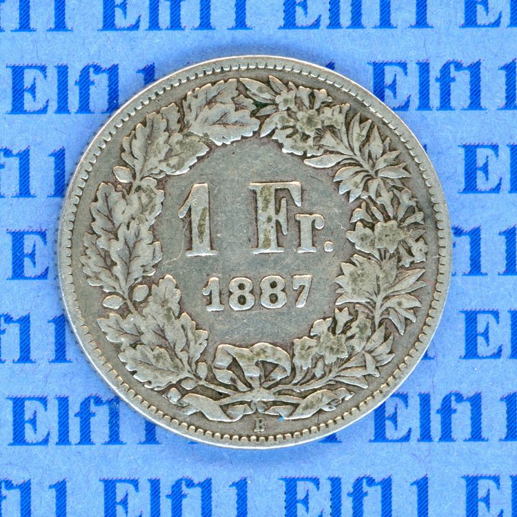 CHF___1.00 1887 s+ 1 Franken | Kaufen auf Ricardo