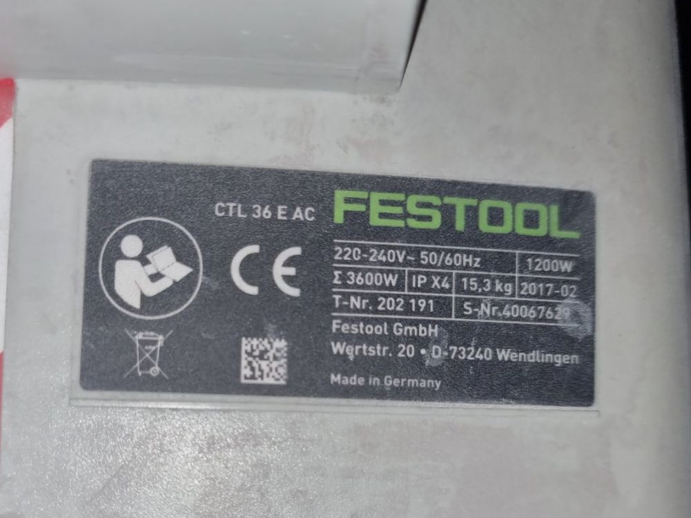 Festool Staubsauger CTL 36 E AC (Defekt) in St.Gallen für CHF 109 – nur ...