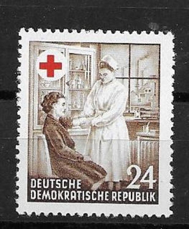DDR 1953: 1 Jahr Deutsches Rotes Kreuz in der DDR (Gebraucht) in für ...