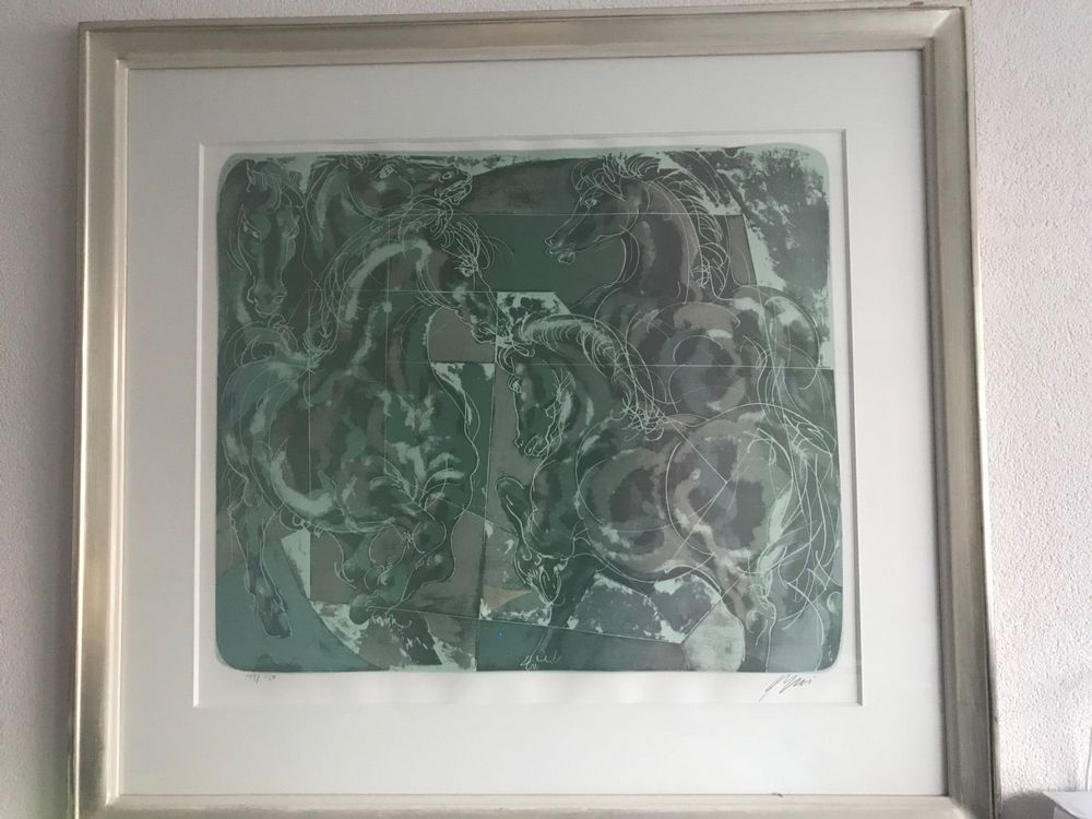 Original Lithographie von Hans Erni (Gebraucht) in Belp für CHF 999 – nur Abholung auf Ricardo ...