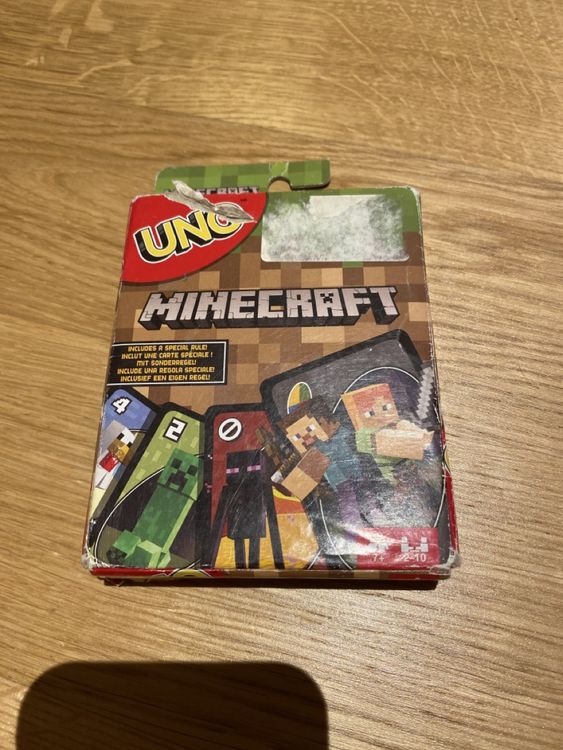 Minecraft UNO (Gebraucht) in Schötz für CHF 1 – nur Abholung auf ...