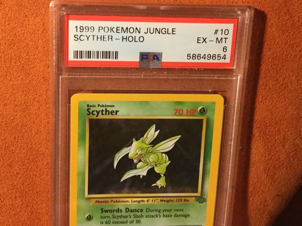 Scyther Holo, Pokemon Jungle (1999), PSA 6 | Kaufen auf Ricardo