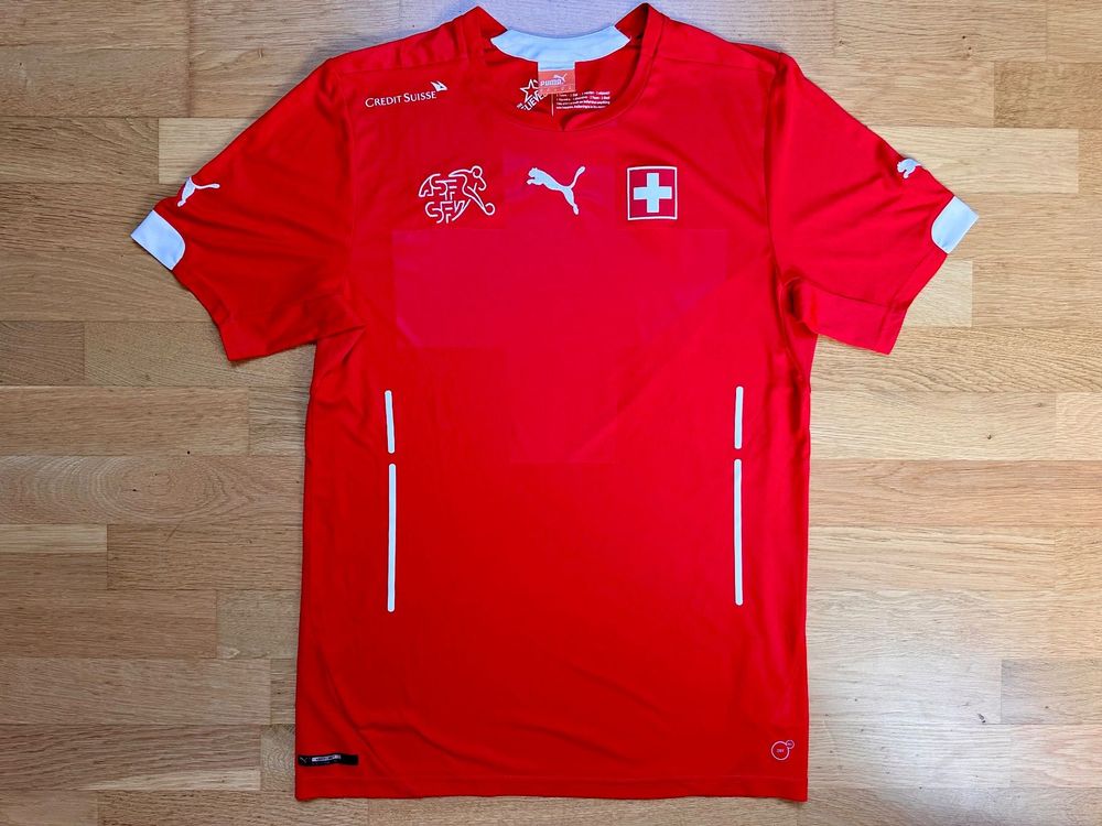 SCHWEIZ Fussball Nati Trikot Puma M Herren 2014 / 2015 (Gebraucht) in ...