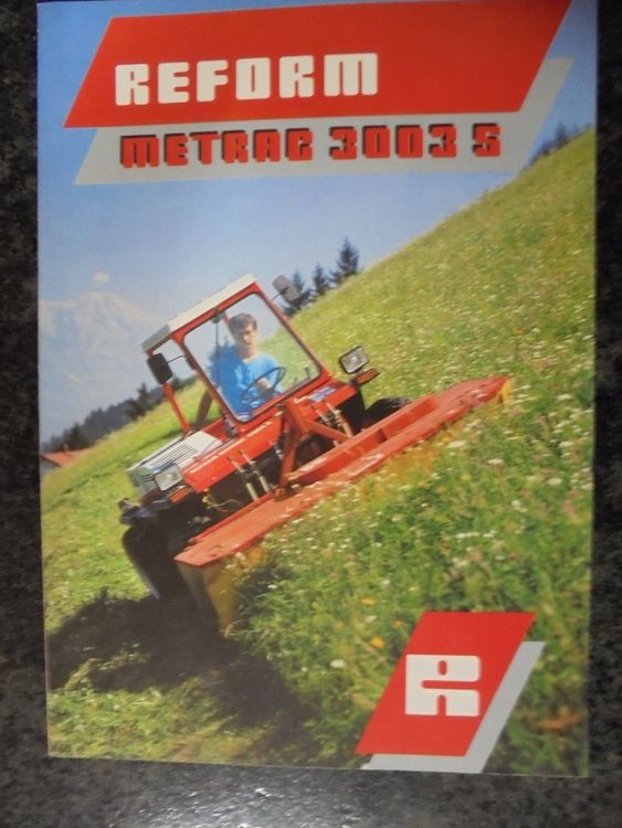 Reform Metrac Terratrac Traktor Prospekt | Kaufen auf Ricardo
