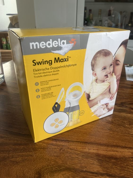 Medela Swing Maxi elektrische Doppelmilchpumpe (Neu (gemäss Beschreibung)) in Windlach für CHF ...
