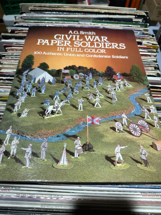 Paper Dolls Civil War Papiersoldaten 1985 "unverbastelt " | Kaufen auf ...