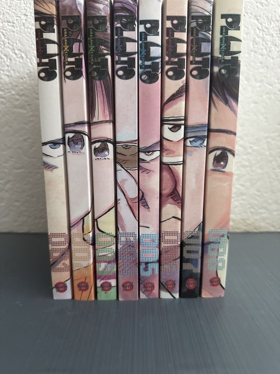 Pluto Manga 1-8 (Komplett) (Neu (gemäss Beschreibung)) in für CHF 80 – mit Lieferung auf Ricardo ...
