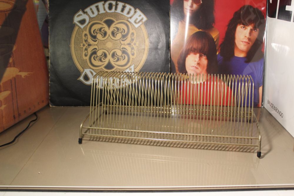 Vinyl Plattenhalter Vintage Platten Ständer für 50.St metall | Kaufen ...