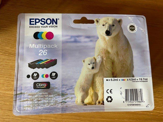 cartouche encre EPSON multipack 26 (Neu und originalverpackt) in La Vue ...
