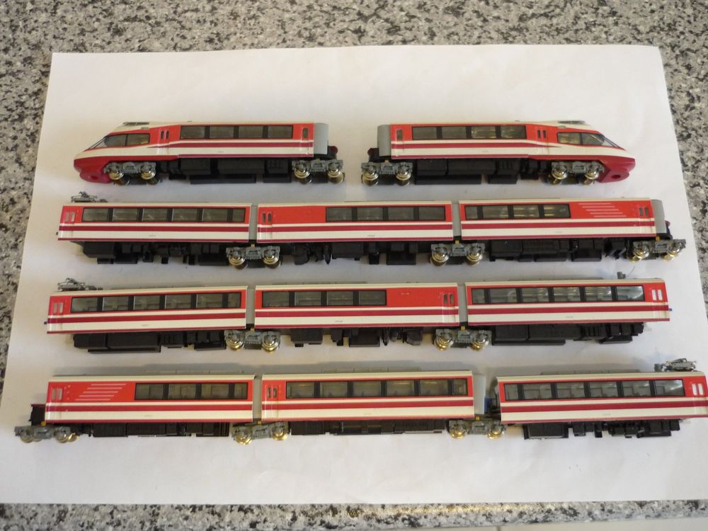 KATO ODAKYU HISE 10000 TYPE 11 TEILIGER ZUG JAPAN (Defekt) in ...
