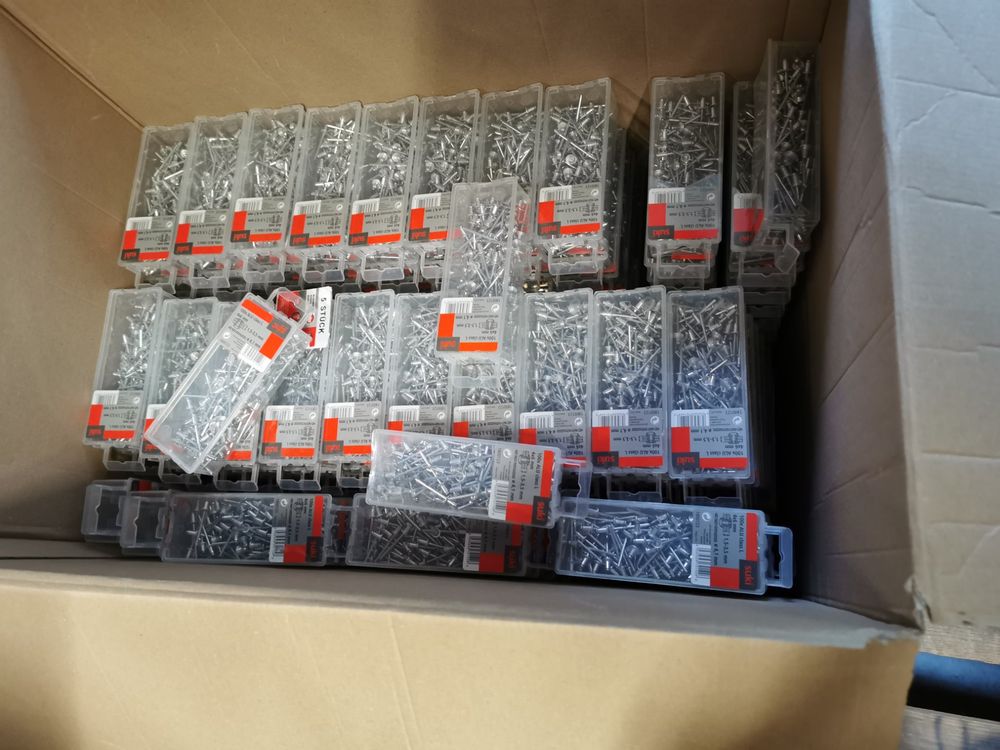 SUKI 4X6mm Aluminium Blindnieten 100 Stk. (Neu und originalverpackt) in ...