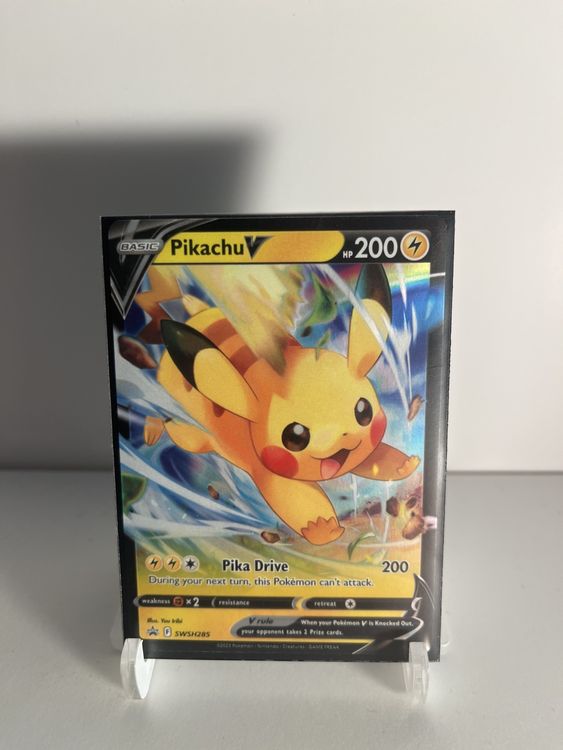 Pikachu V - promo card Crown Zenith ENG | Kaufen auf Ricardo