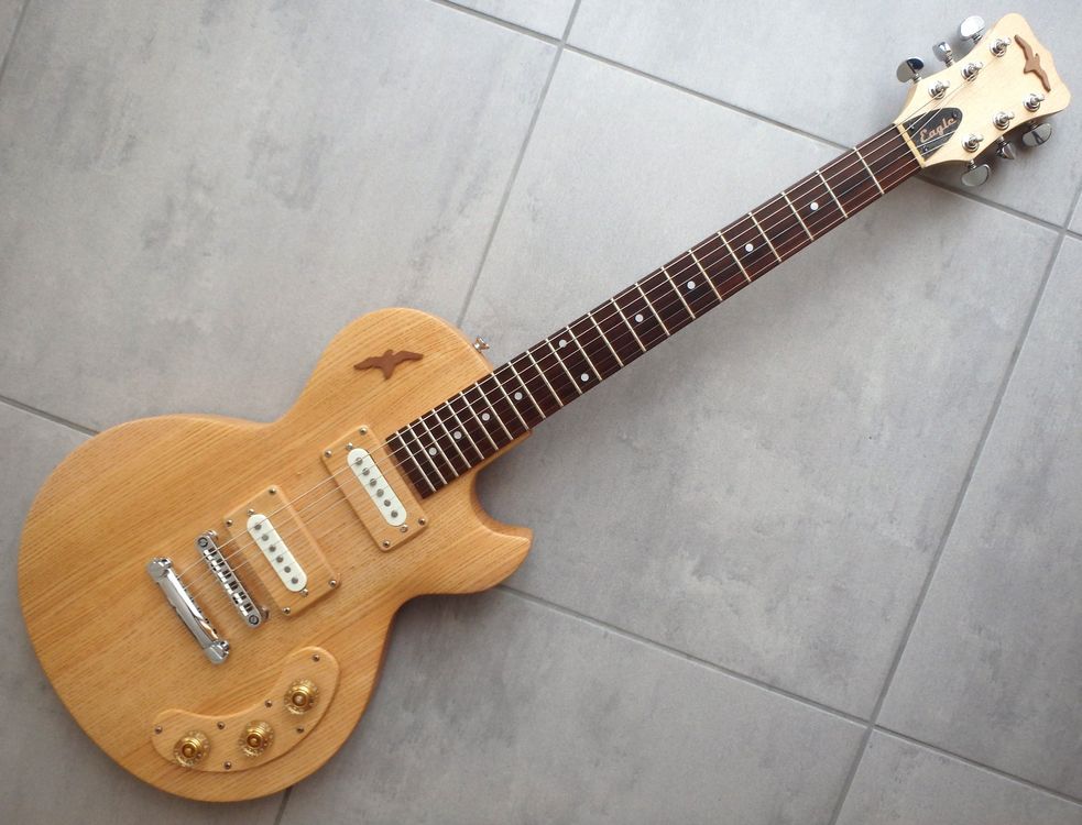 E-Gitarre LES PAUL mit Single Coil + Locking Tuner (Unikat) | Kaufen ...