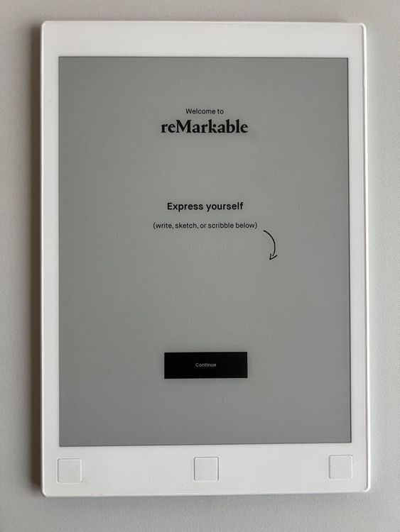 reMarkable 1, Paper Tablet Model RM102, inkl. Stift & Hülle (Gebraucht ...