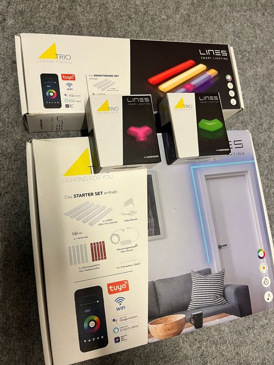 LED-Lichtsystem Lines Starter Set und mehr von Trio | Kaufen auf Ricardo