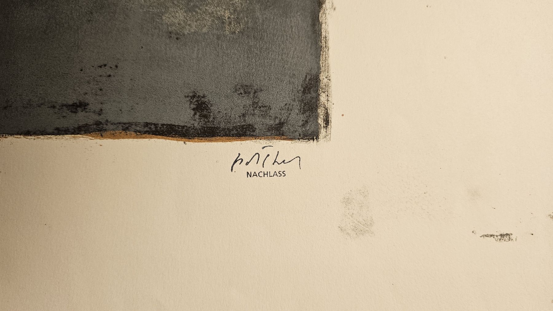 Hans Potthof Original Lithografie épreuve d'artiste 76x57cm (Gebraucht ...