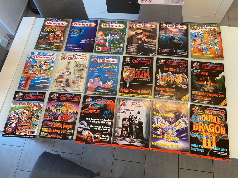 Plusieurs magazines Nintendo Club de 1992 à 1995 (Gebraucht) in ...
