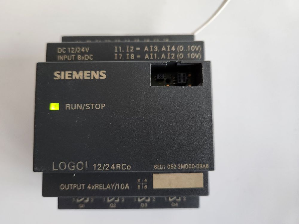 Siemens Logo 12-24RC / 6ED1 052-2MD00-0BA6 Basismodul 12-24V (Gebraucht ...