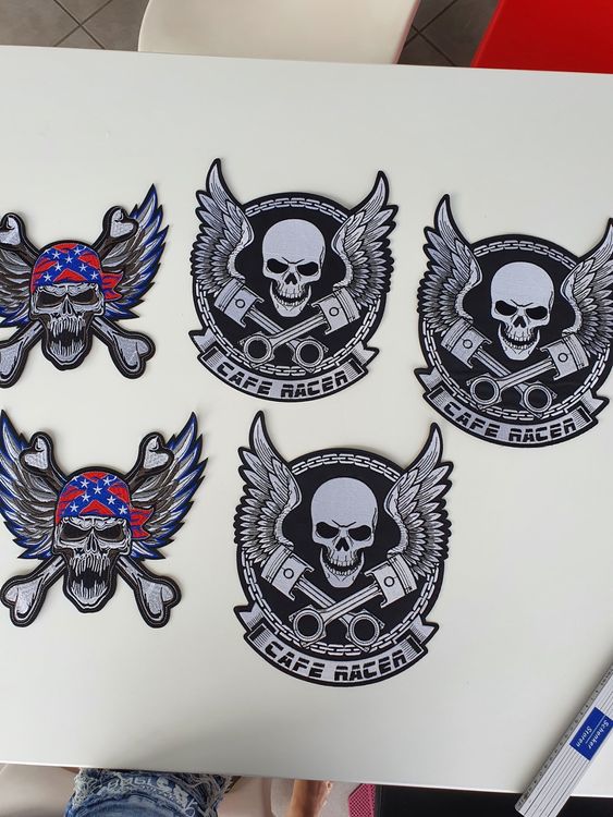 Mofa Motorrad Aufbügler/Aufnäher XXL | Kaufen auf Ricardo