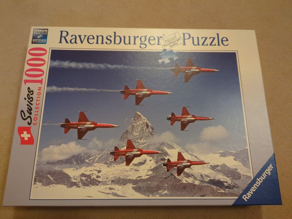 Ravensburger Puzzle 1000 Teile, Swiss Collection, Patrouille (Gebraucht) in Gunzwil für CHF 10 ...