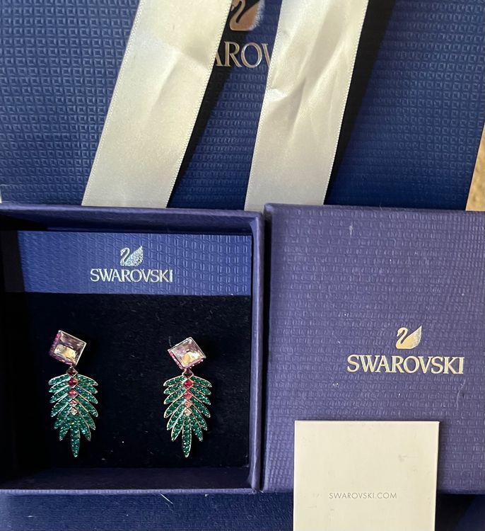 Swarovski statement Ohringe neu, original mit box (Neu (gemäss ...