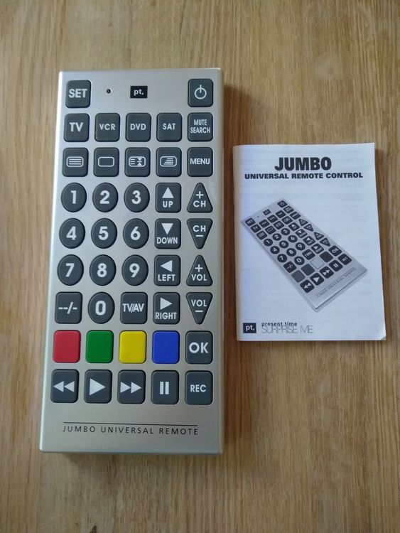 Jumbo Universal Remote Control (Gebraucht) in Zürich für CHF 5 – mit ...