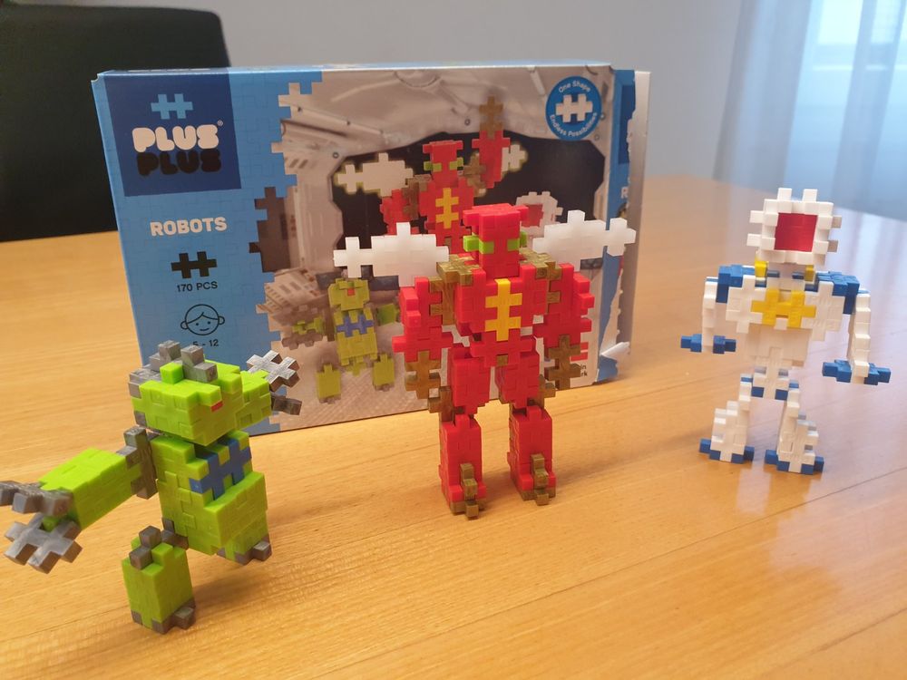 Plus-Plus Basic Robots 170 PCS (Gebraucht) in Diepoldsau für CHF 5 – nur Abholung auf Ricardo kaufen