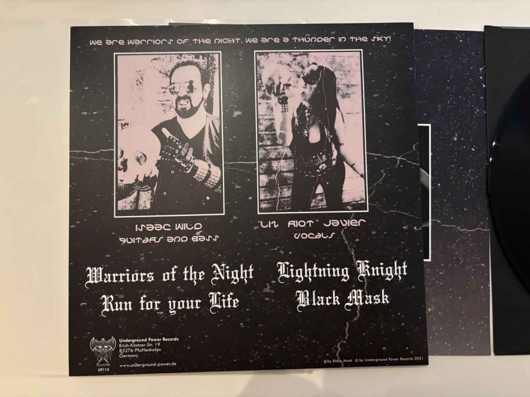 BLACK MASK – Warriors Mexico old School Heavy Metal LP (Neu (gemäss ...