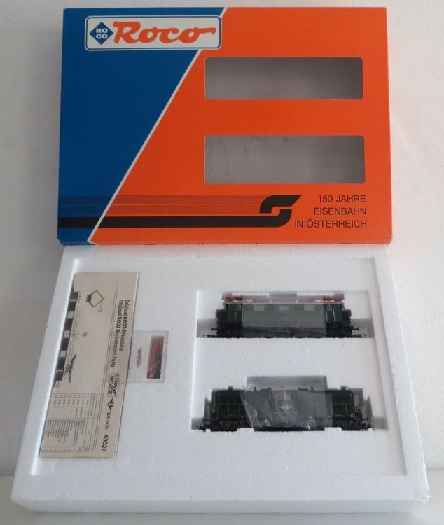 Roco H0 : 2er Lok-Set "150 Jahre ÖBB", D2045.20 + E1670.25 (Neu (gemäss ...