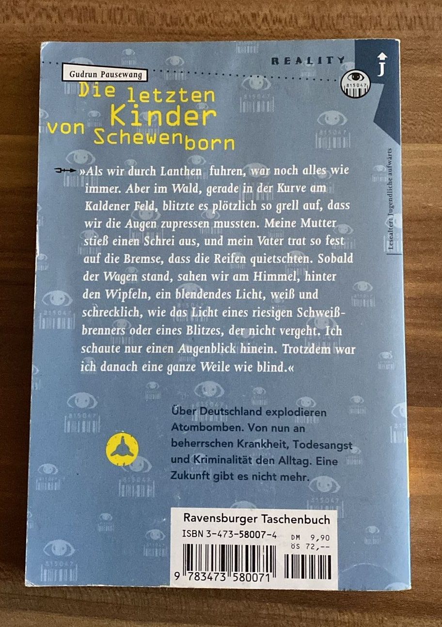 Die letzten Kinder von Schewenborn von Gudrun Pausewang (Gebraucht) in ...