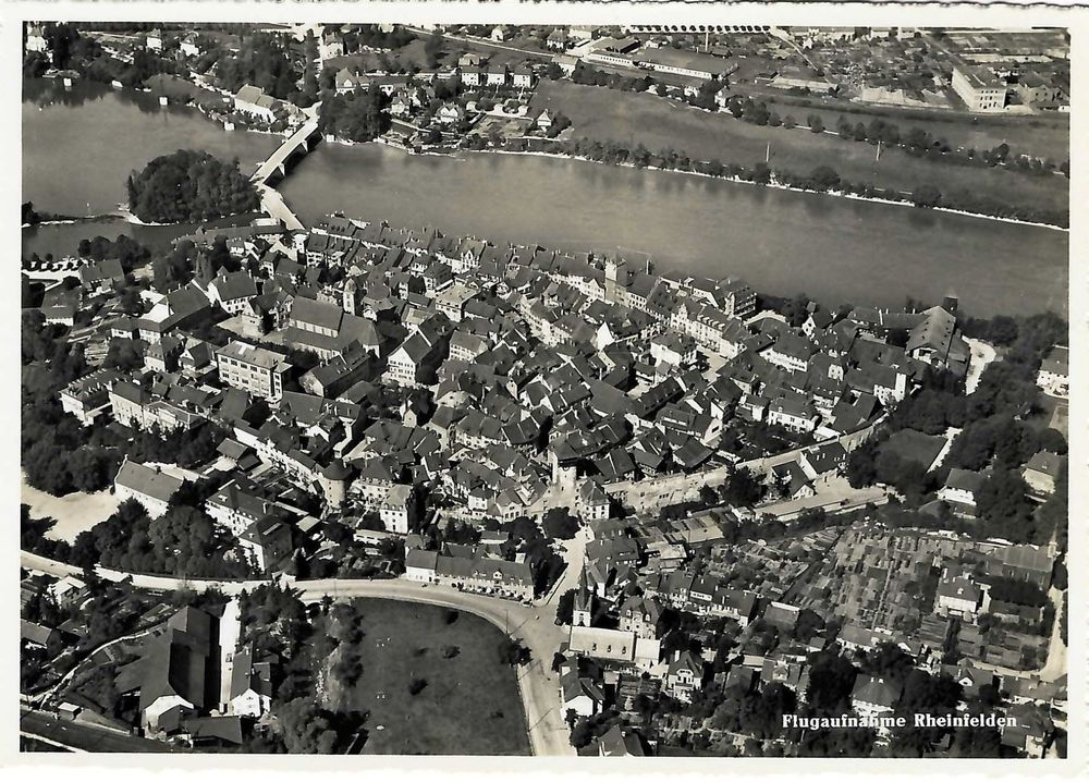 Rheinfelden AG Flugaufnahme Nr.8635 , 1930 (Gebraucht) in Solothurn für ...