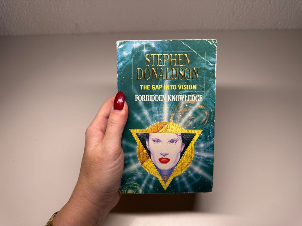 NOVEL: Stephen Donaldson, The Gab into Vision, Forbidden Kno (Gebraucht ...