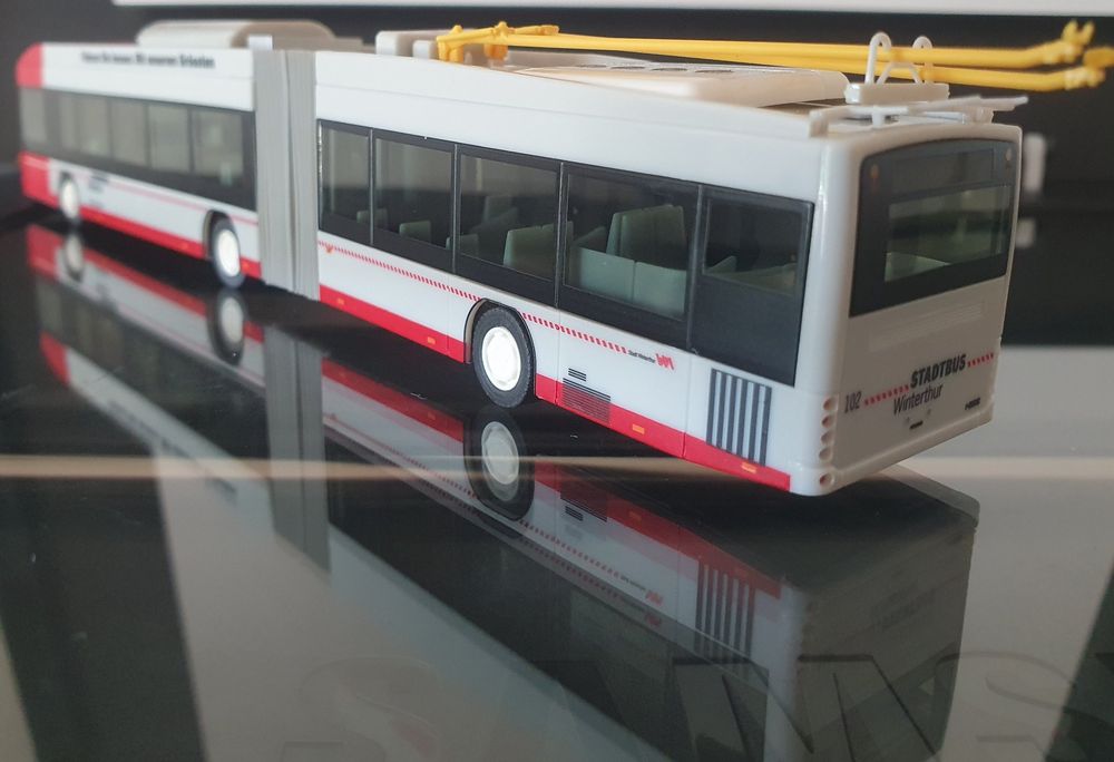 VK-Modelle Stadtbus Winterthur Hess Swiss Trolley Bus Linie1 (Neu und ...