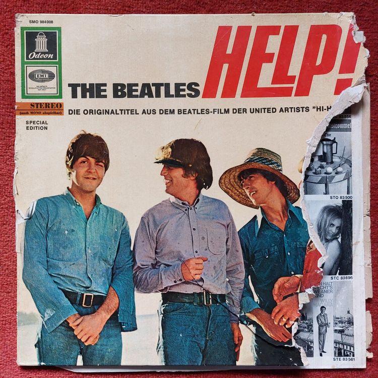 (LP) The Beatles - Help **RARE** | Kaufen auf Ricardo