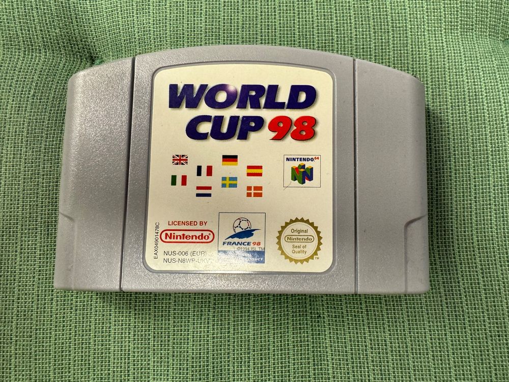 World Cup 98 Nintendo 64 (Gebraucht) in Giubiasco für CHF 7 – mit ...