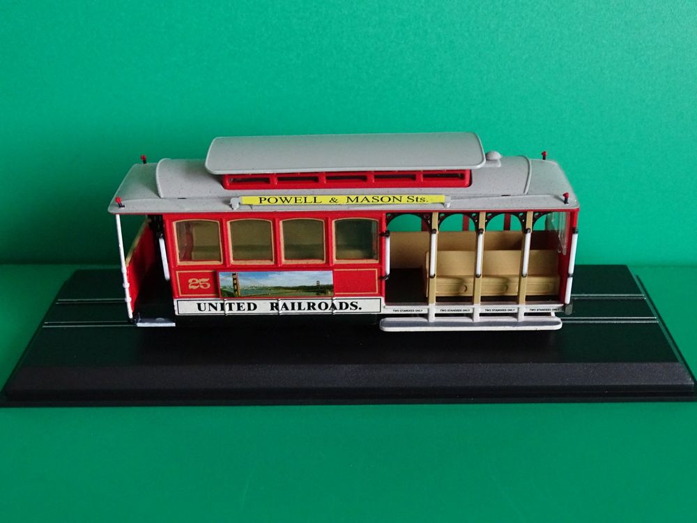 Atlas 1:87 HO Scale San Francisco Cable Car (Gebraucht) in Bretzwil für ...