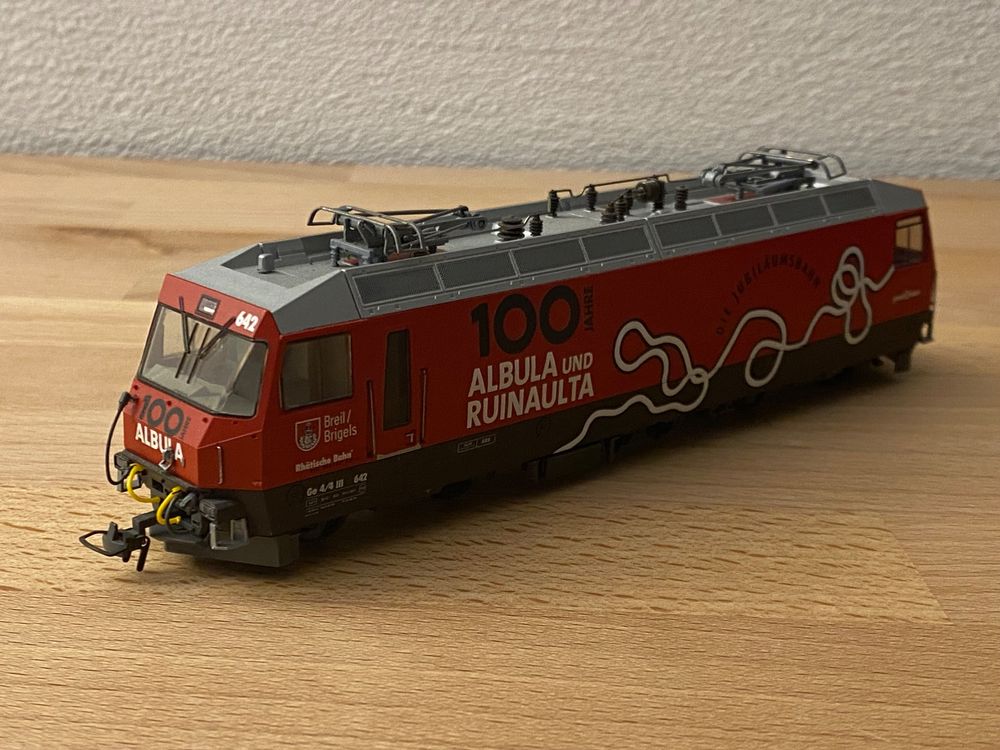 Bemo RhB Ge 4/4 III 642 Brigels 100J Albula Ruinaulta | Kaufen auf Ricardo
