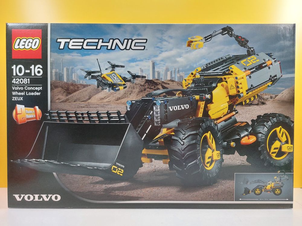 LEGO Technic 42081 Volvo Konzept-Radlader ZEUX NEU (Neu und ...