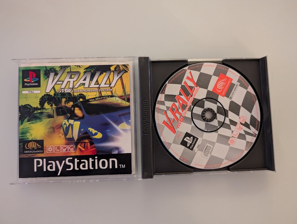 V-Rally 97 Championship Edition (PS1) (Gebraucht) in Winterthur für CHF 4 – mit Lieferung auf ...
