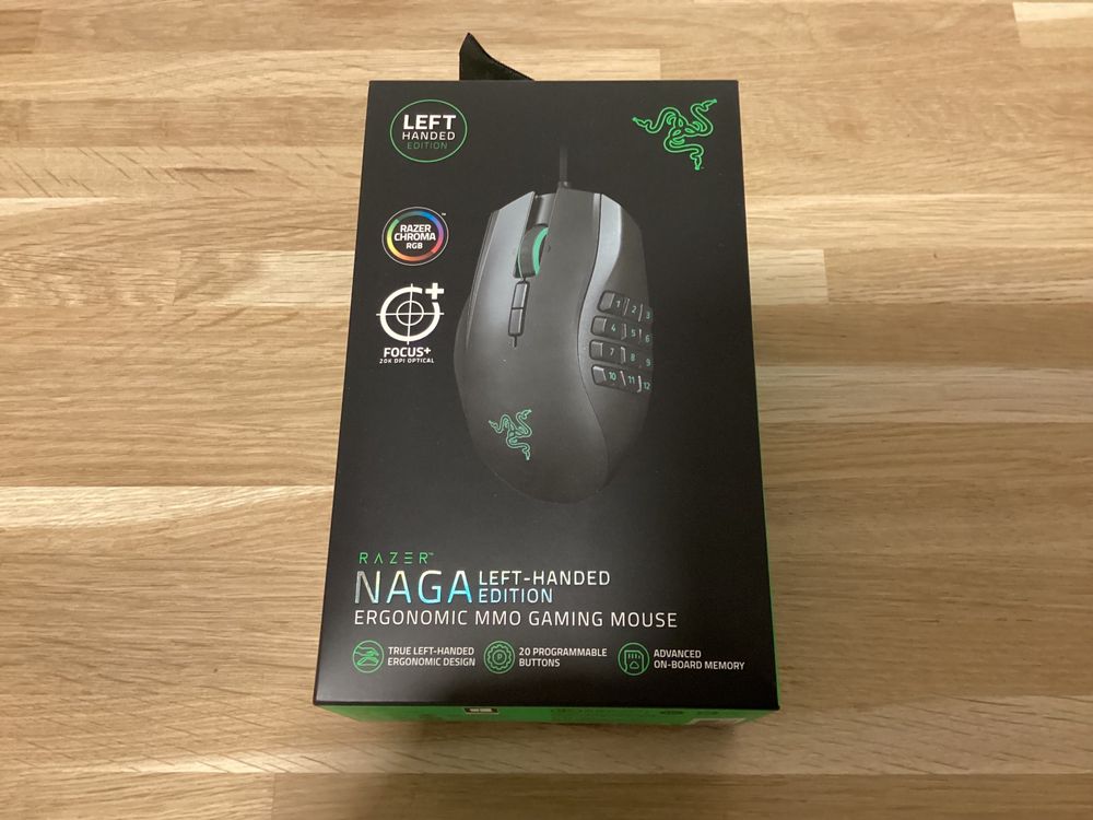 Razer Naga Left Handed Edition Gaming Mouse MMO NEU | Kaufen auf Ricardo