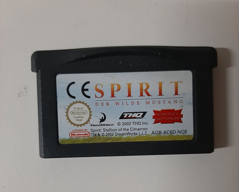 Spirit der wilde Mustang GBA (Gebraucht) in urdorf für CHF 4.75 – mit ...